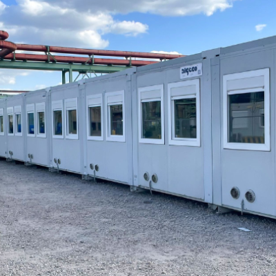 Construction site cabin | Algeco